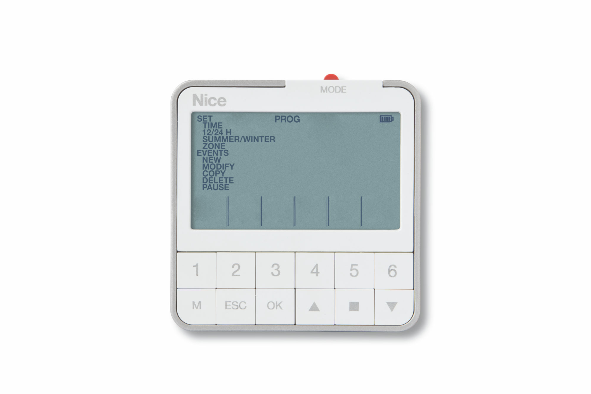 nice-direkt.de - Era KRONO 6WW, Zeitschaltuhr 6 Kanal zur Wandmontage